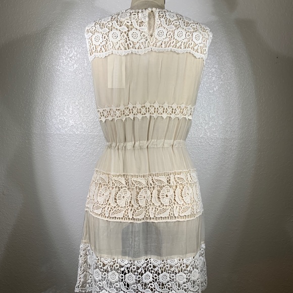 Johnny Was | Dresses | Johnny Was 4lnl Silk Chiffon Selene Dress Sz S ...